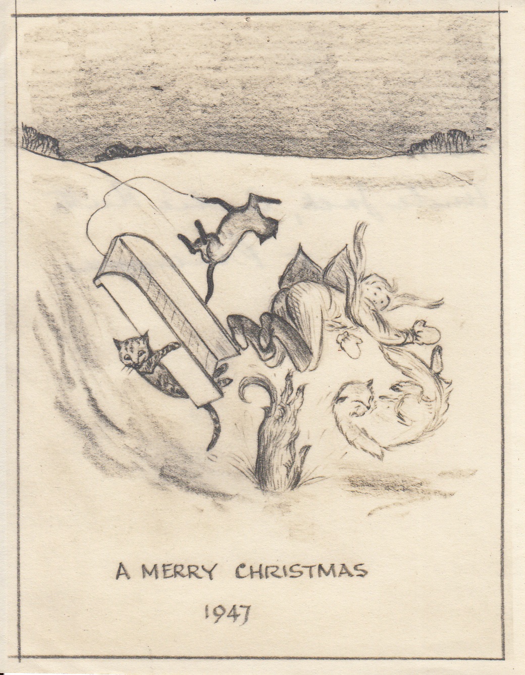 Jack Fielding's Christmas cards | Christmas at Fielding and Platt ...